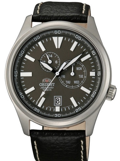 Orient Defender 21-Jewel Automatic Field Watch with 24-Hour Sub-Dial # ...