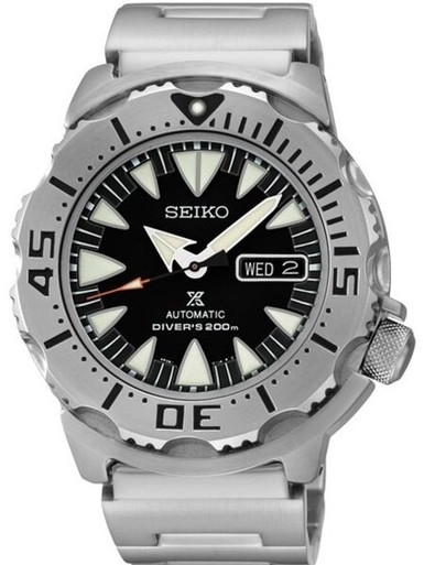 Seiko 2nd Generation Black Monster with new 24-Jewel Automatic Movement ...