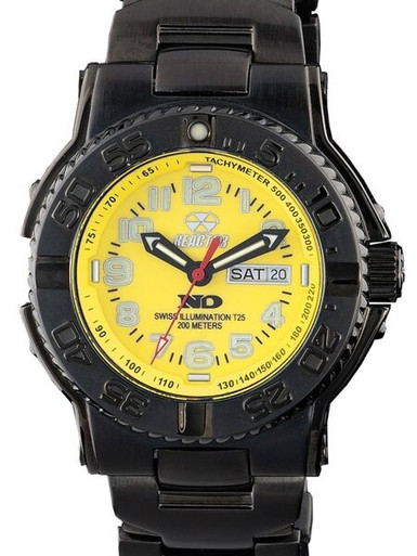 Reactor Trident 200 Meter Dive Watch with Never Dark Illumination ...
