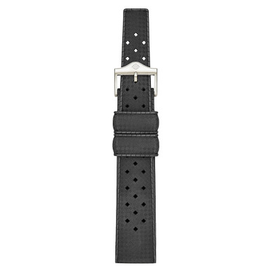 Zodiac OEM Black Rubber Strap Set (20mm) #ZOS1007