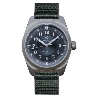 Formex Swiss Automatic Titanium Field Watch with Basalt Grey Dial #0660 ...