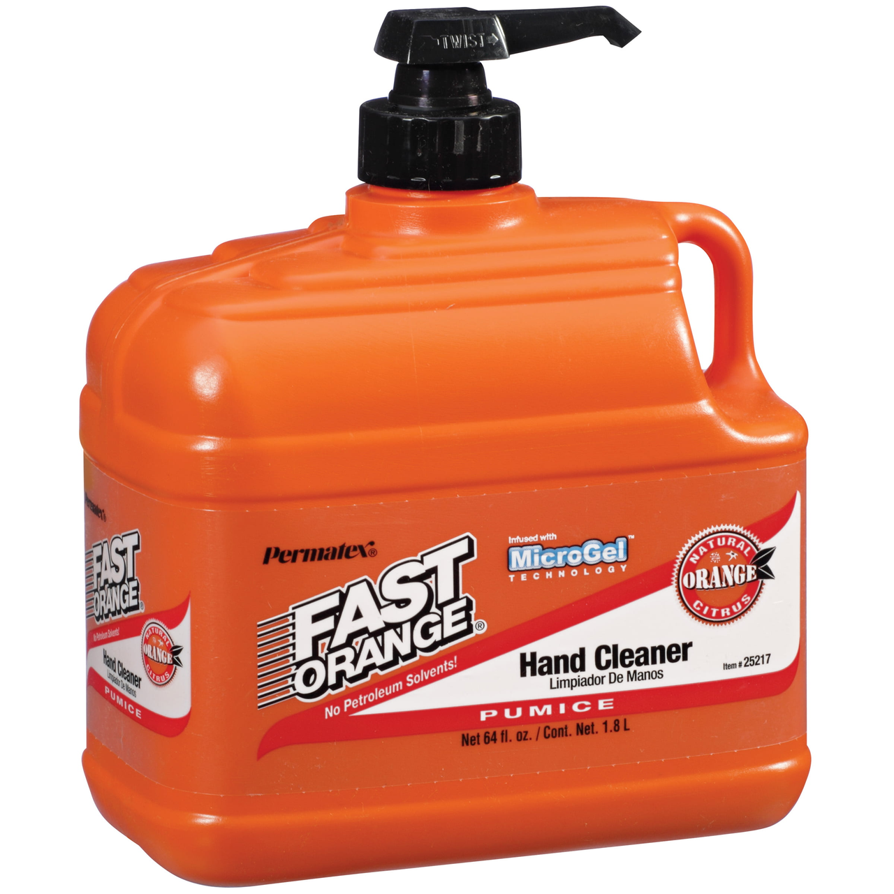 FAST ORANGE HAND CLEANER 64 FL OZ 1.8 L