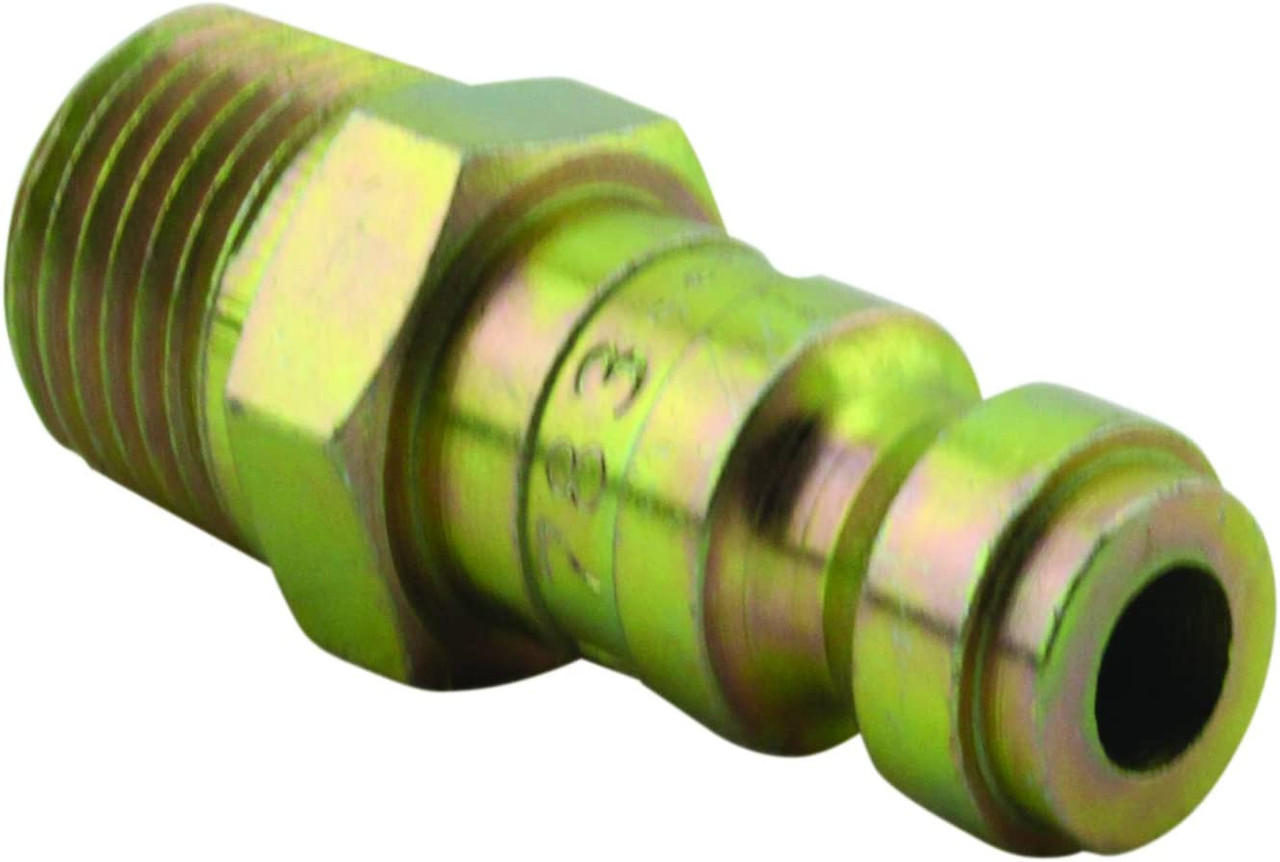 MALE PLUGS T STYLE 1/4" MNPT 2 PER PACK