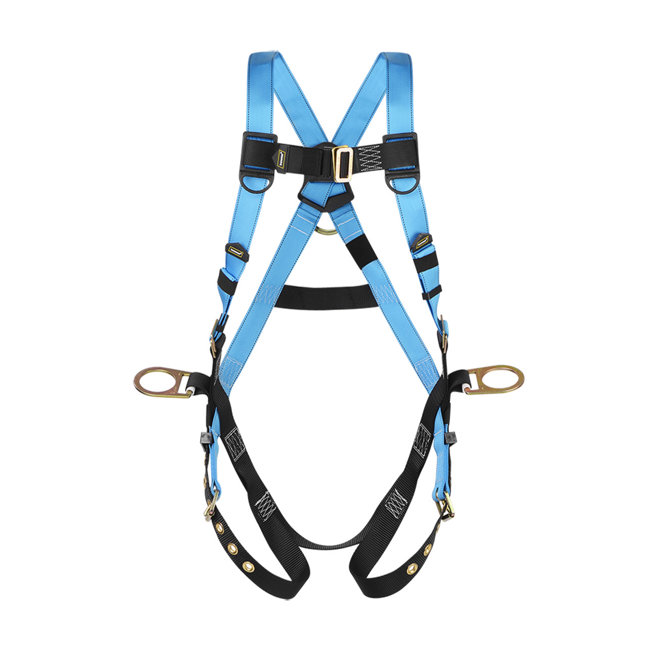 IRONWEAR FULL BODY HARNESS, 3 D-RINGS, FIVE ADJUSTMENTS, 310 LB CAPACITY