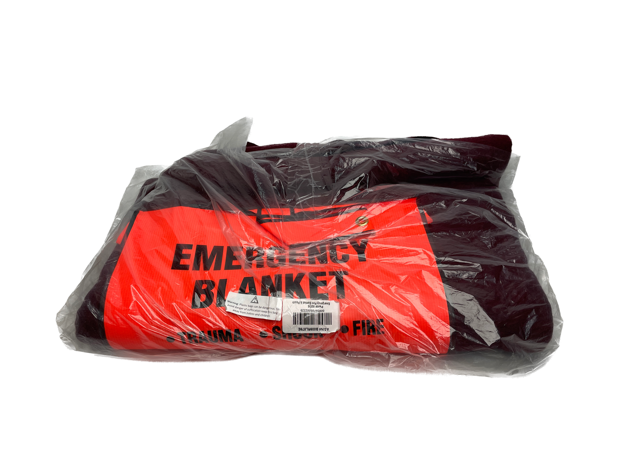 EMERGENCY FIRE BLANKET AND POUCH 84"L x 62"W