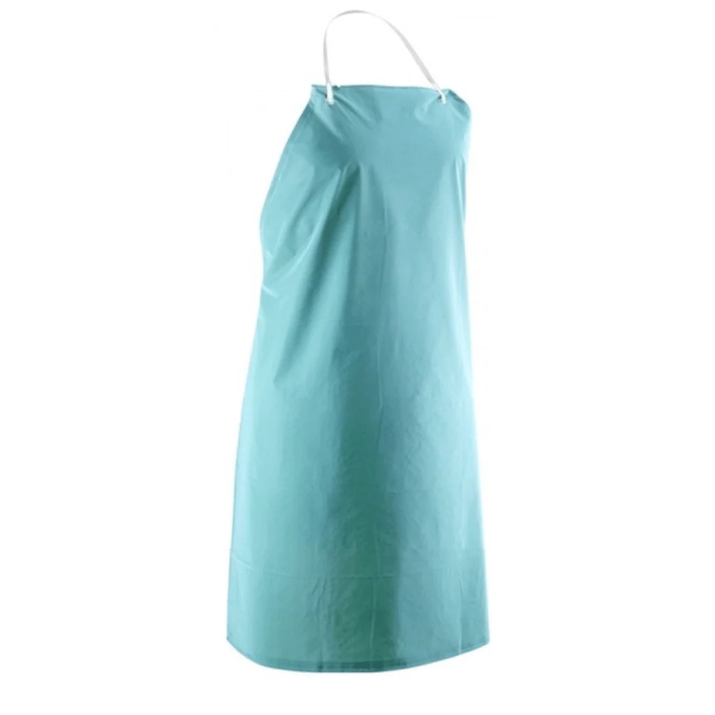 GREEN PVC APRON 32 X 48''