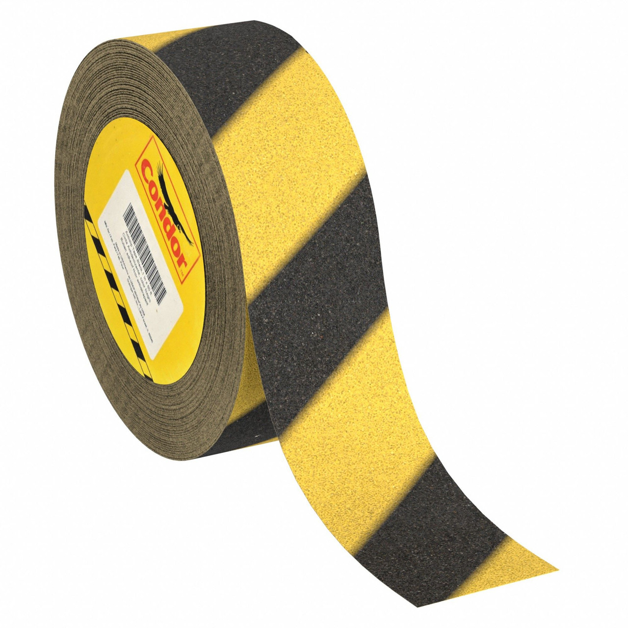CONDOR STRIPED BLACK/ YELLOW ANTI SLIP TAPE 2" X 60 FT. 60 GRIT ...