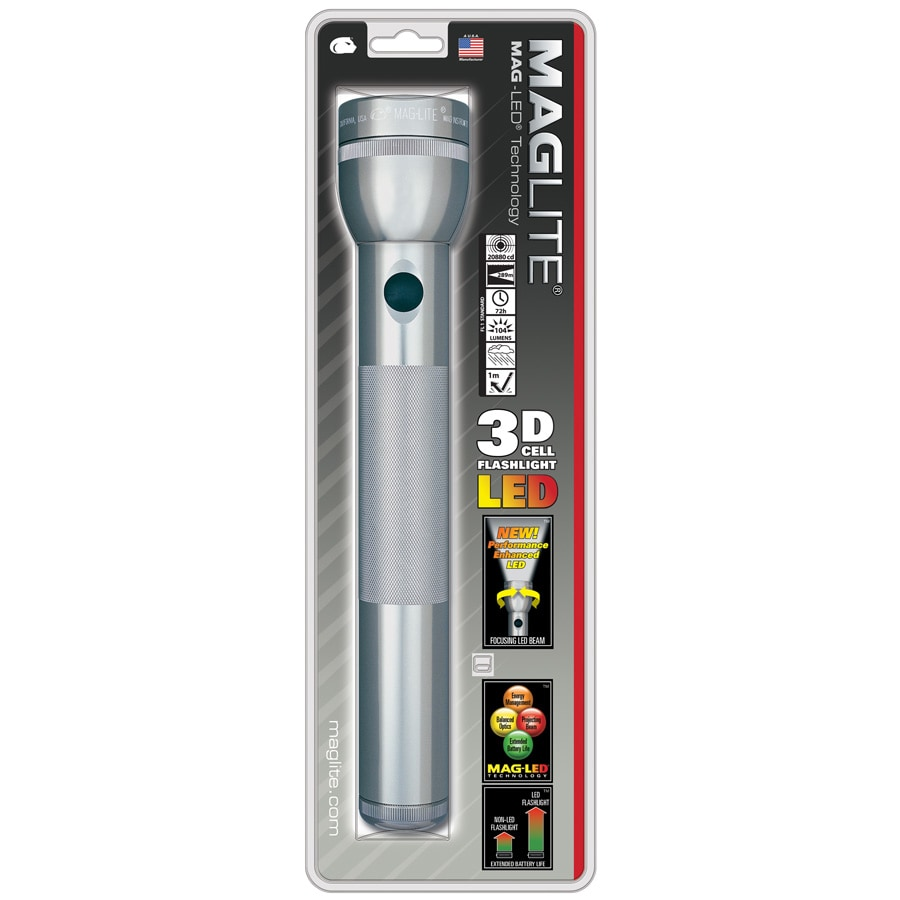 MAG-LITE LED 3D FLASHLIGHT 168 LUMES