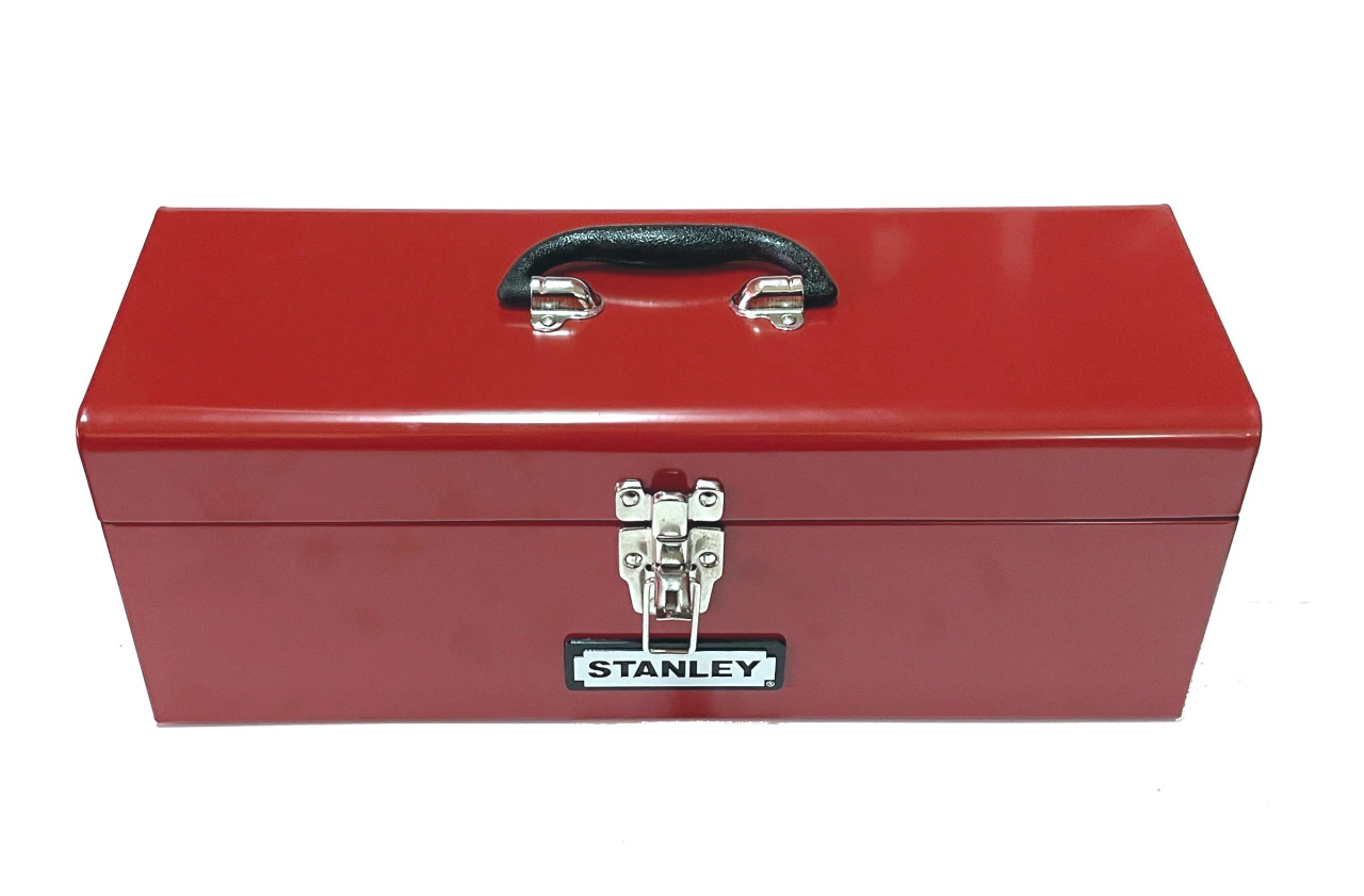 STANLEY METAL TOOL BOX W/TRAY 19WIDTH X 7HEIGTH