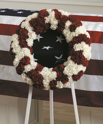 A Wreath of Honor - Wedel's Garden Center