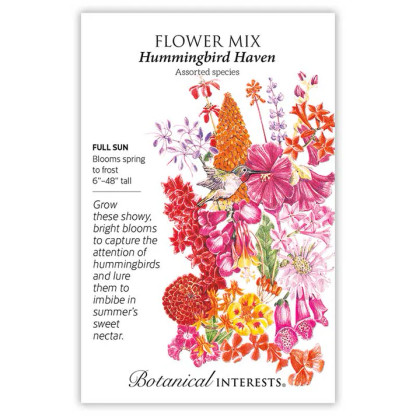 Hummingbird Haven Flower Seed Mix - Wedel's Garden Center