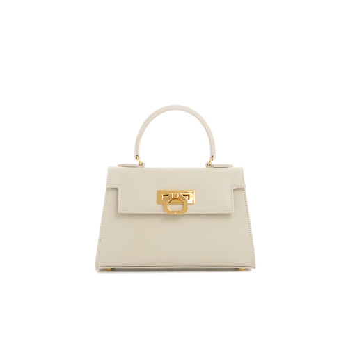 Carbotti Greta Italian designer Leather Grab Handbag