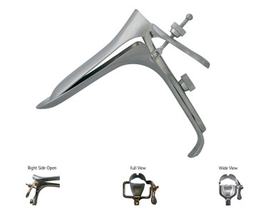 BR Surgical BR70-11122 Graves-Weisman Vaginal Speculum Medium Left Side ...