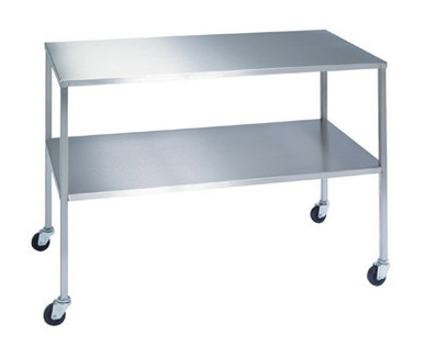 Lakeside 8354 Single Shelf Stainless Steel Instrument Table