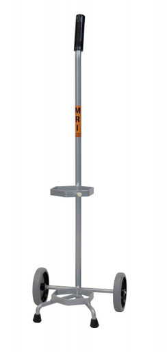 MRI Safe Oxygen Cylinder Cart and Regulator Set No Cylinder 140-0201