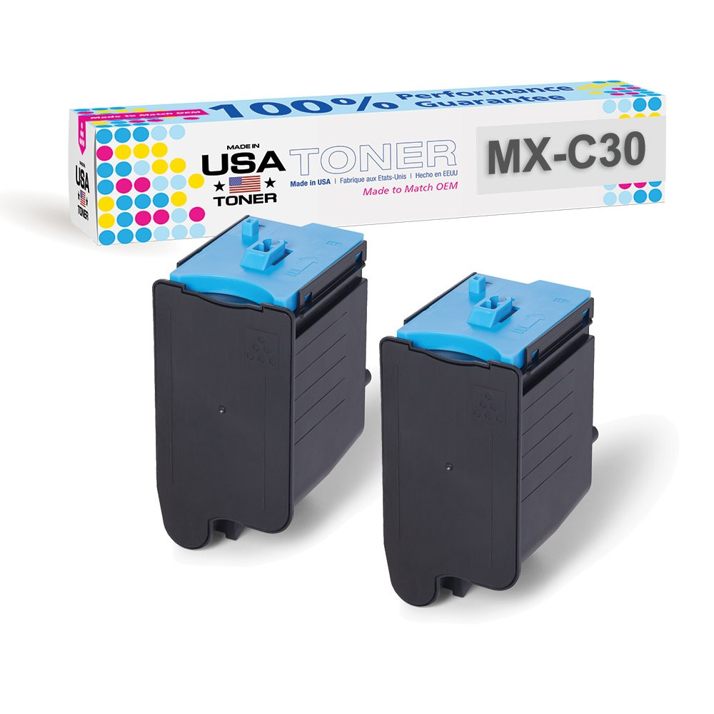 Compatible Toner for Sharp MX-C30NTC, MX-C250F, C300P, C300W, MX-C301W ...