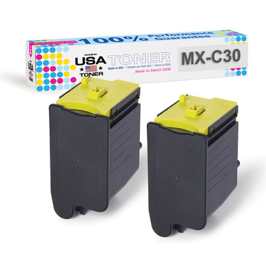 Compatible Toner for Sharp MX-C30NTY, MX-C250F, C300P, C300W, MX-C301W ...
