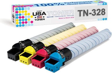 Compatible Konica Minolta Bizhub TN328C, TN626C, C250i, C300i, C360i ...