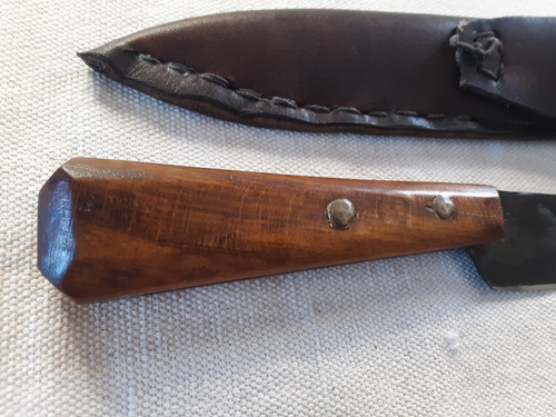 Traditional 18th century french boucheron half tang trade knife #2