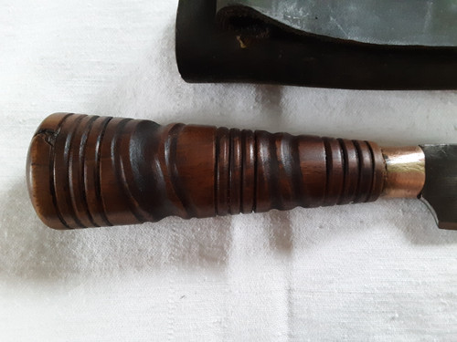 Dutch style trade knife with straight back blade