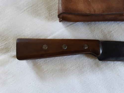 Traditional 18th century half tang longhunter knife