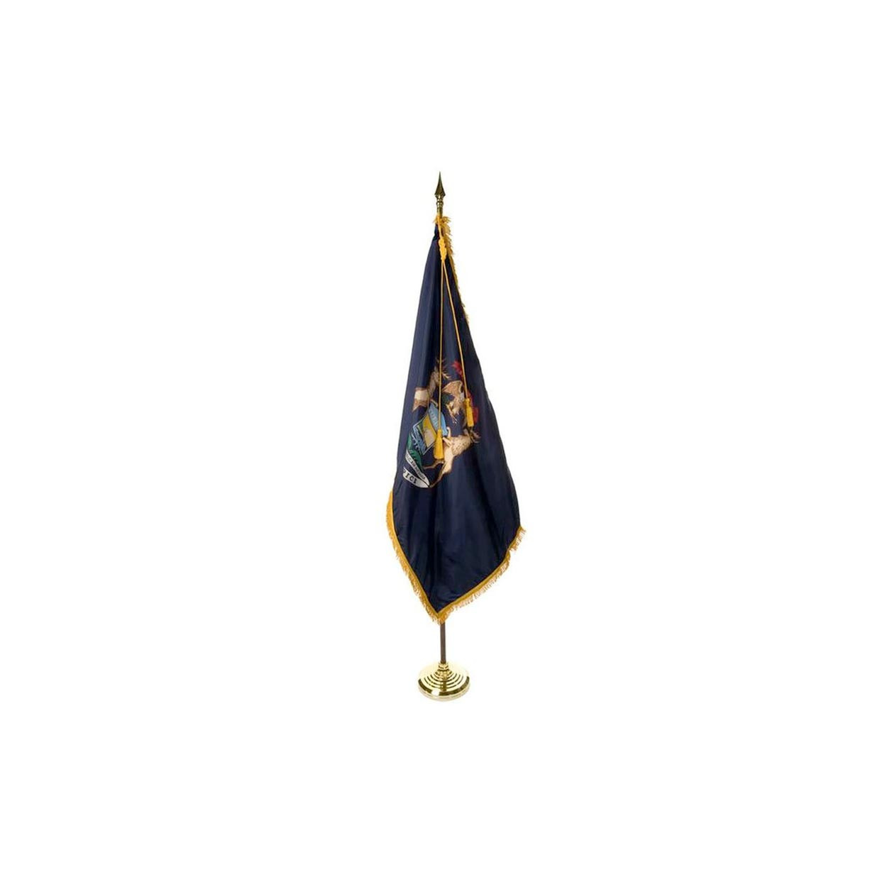 Michigan State Flag – Nylon Outdoor & Indoor Parade Flags Made in USA
