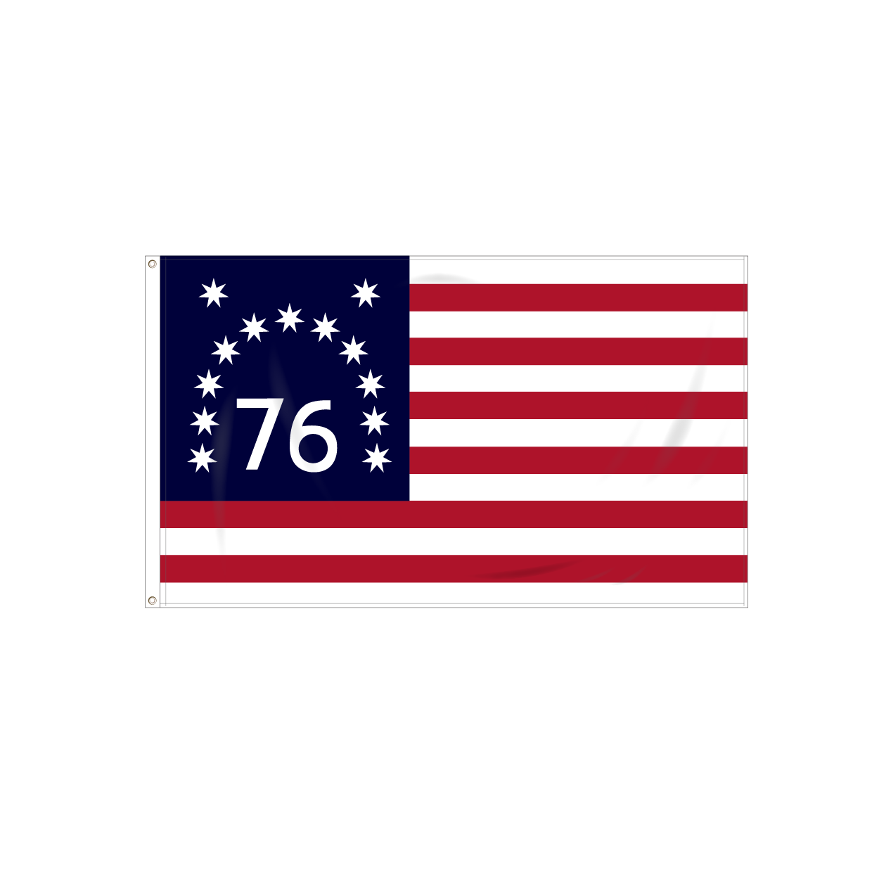 Bennington Flag 3'x5' – Historic “76” American Revolution Flag Made in USA