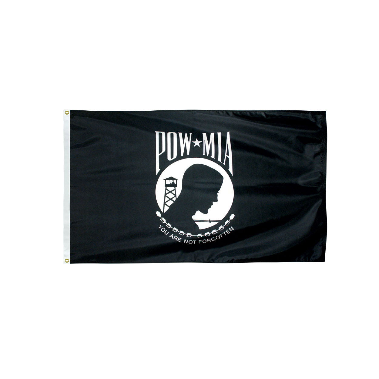 Official POW-MIA Flag – 2'x3' to 5'x8', Digitally Printed & Sewn, Made ...
