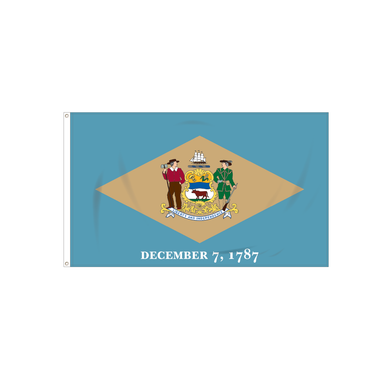 delaware state flag drawing