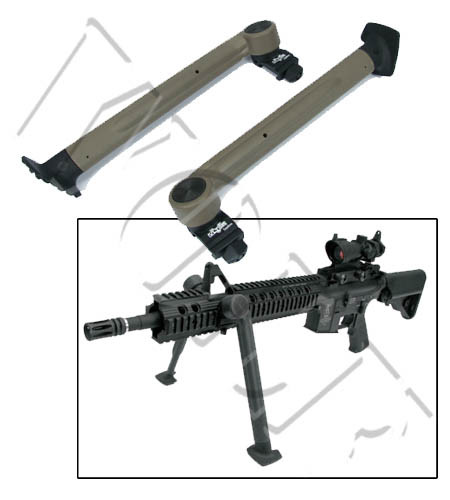 King Arms Vltor Side Mounted Bipod Desert