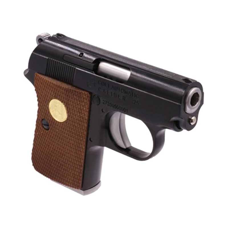 CyberGun Colt Junior 25 Auto Full Metal Gas Blowback Airsoft Pistol - Black