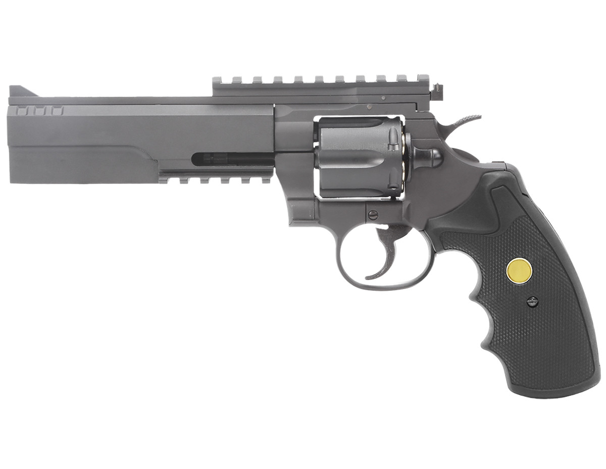 King Arms Python .357 - EVIL Co2 Airsoft Revolver in Black ...