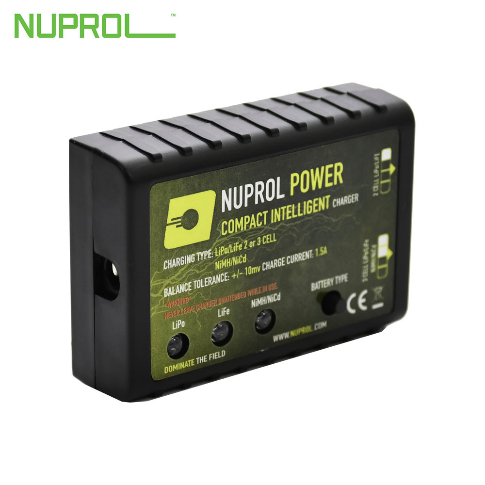 Nuprol compact lipo, life, nimh, nicd, balance Airsoft charger ...