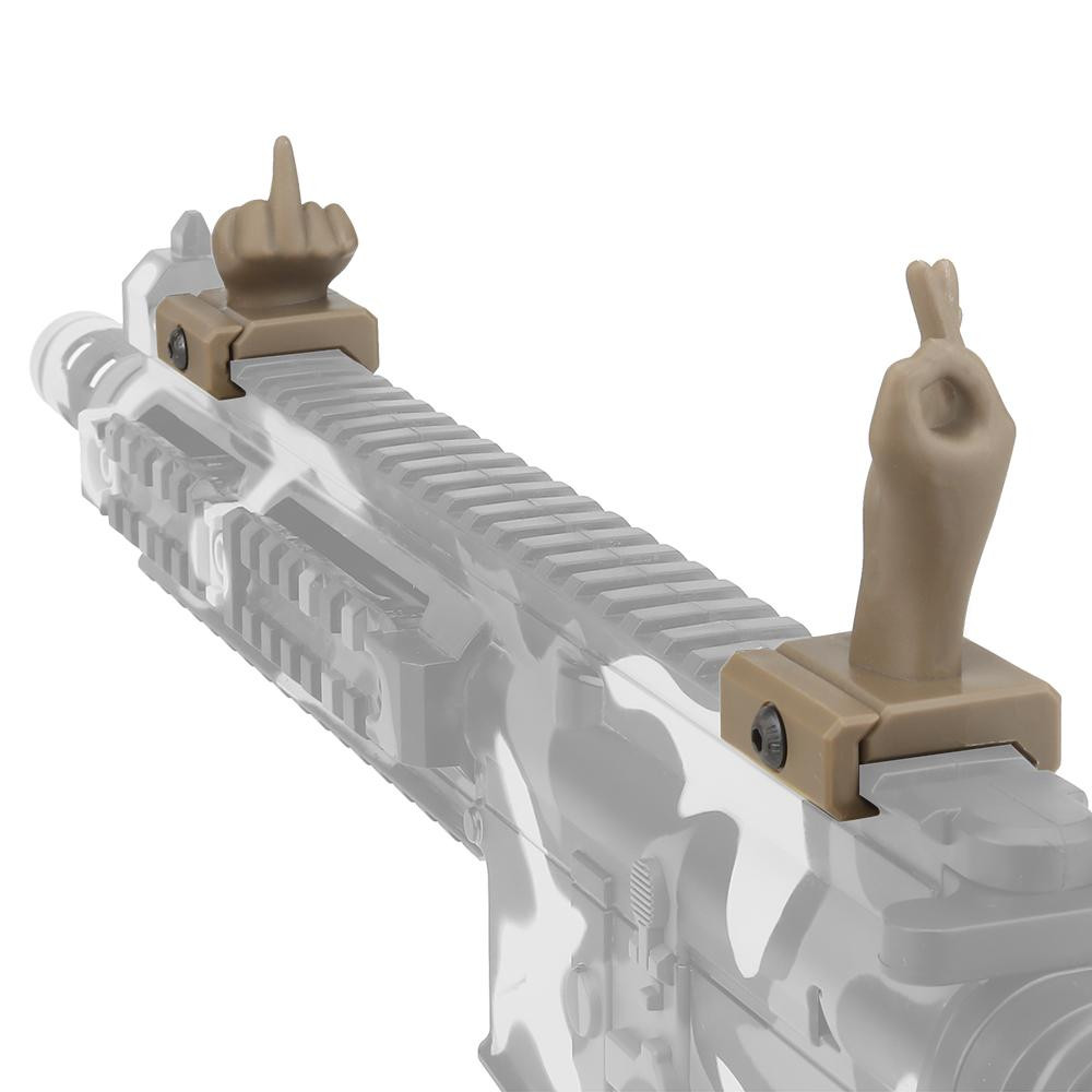 Nuprol Tactical Hand Signal Sights in Desert Tan - WolfArmouries.co.uk