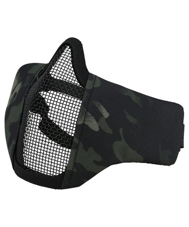 Kombat UK - Recon Adjustable Tactical Face Mask in Black Camo ...