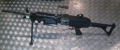 TOP M249 Japan Army Model Machine Gun AEG