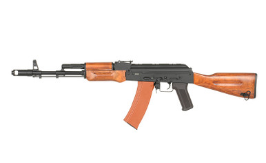 Cyma CM048 - AK74 Airsoft AEG Rifle in Real Wood - WolfArmouries.co.uk