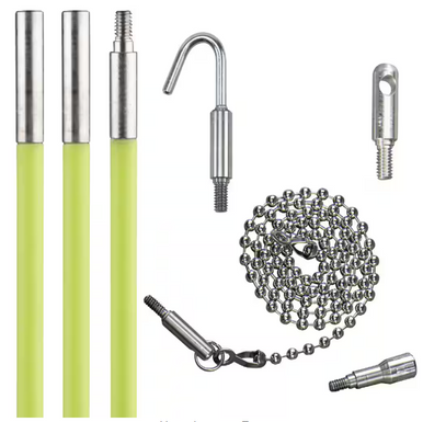 15 ft. Mid-Flex Glow Fish Rod Set