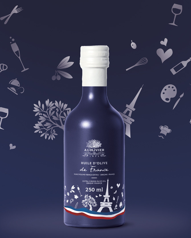A L'Olivier French Extra Virgin Olive Oil 8.4oz - The French Farm
