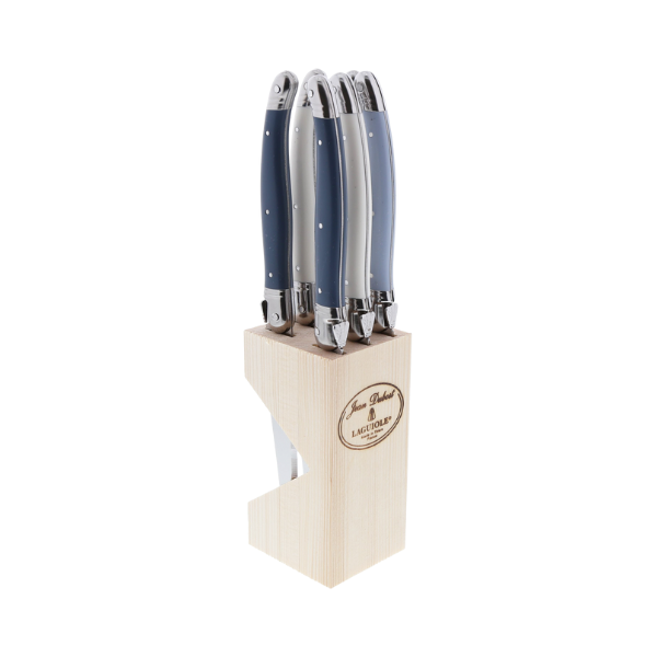 Jean Dubost 6 Knives in a Block Atelier Mix - The French Farm