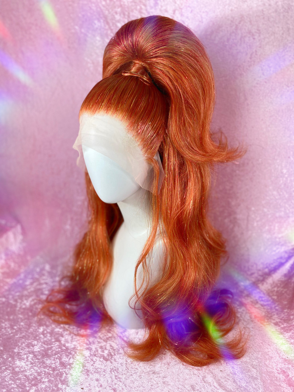 READY 2 SHIP Sale - "Ginger Pony Club!" high density ginger tinsel in a ...