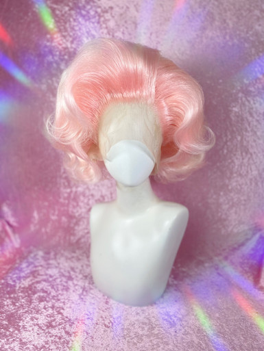 READY 2 SHIP - "Some like it PINK!" - pastel pink with white tips in a ...