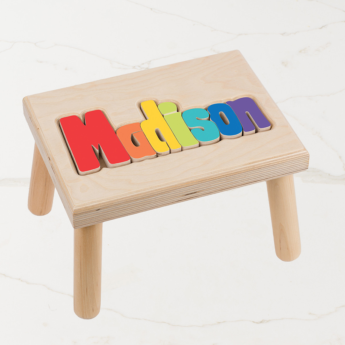 Personalized Step Stool for Baby & Kids Gift: Bees | Sturdy Rubber Wood ...