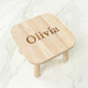 Personalized Wooden Step Stool for Baby & Kids Gift: Classic