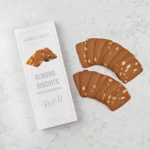 Dabble & Drizzle Butter Almond Biscuits (100g) Gift Basket