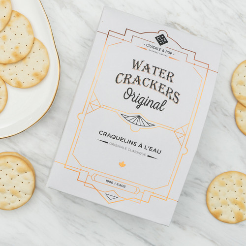 Delicious and Lightly Salted Crackers: Crackle & Pop Crackers (190g)