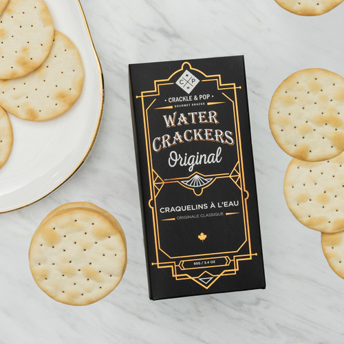 Lightly Salted Crackers: Crackle & Pop Crackers (90g)