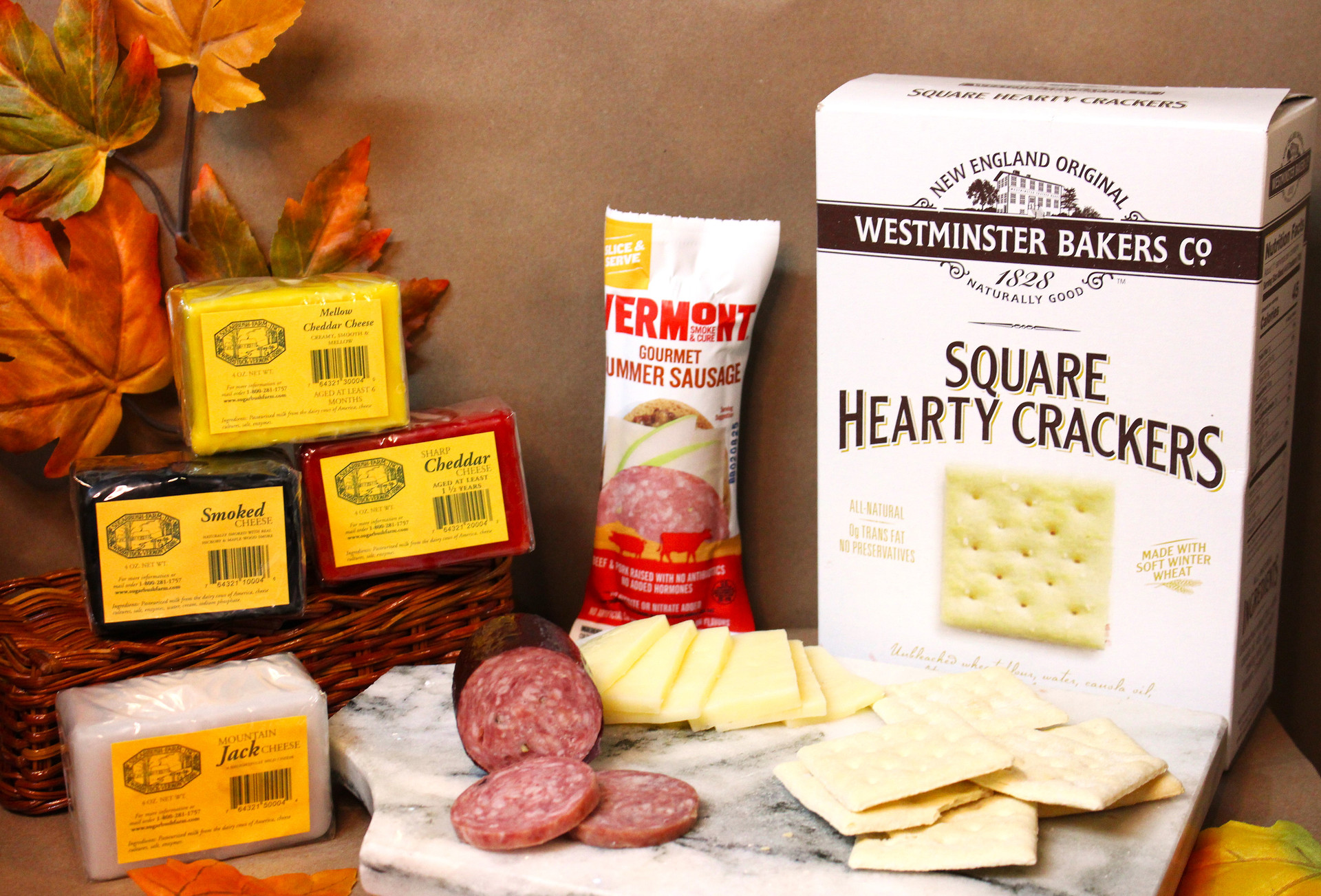 Vermont Gift Boxes, Vermont Gift Baskets