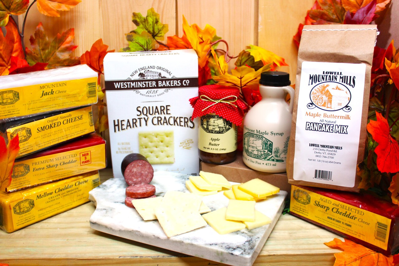 Vermont Gift Boxes, Vermont Gift Baskets