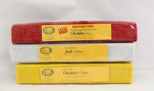 Sugarbush Farm Waxed Cheddar Cheese Bars